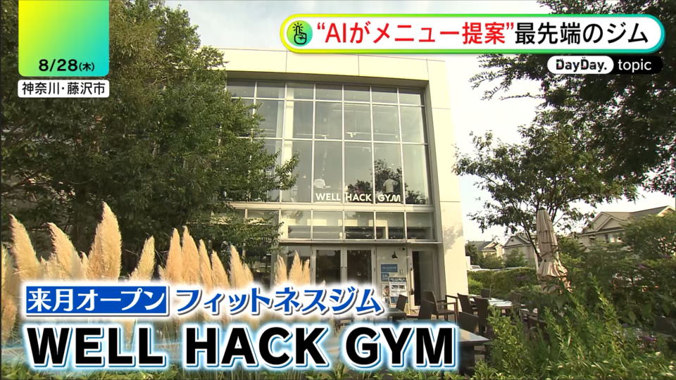 WELL HACK GYMが「DayDay.」にて紹介されました！